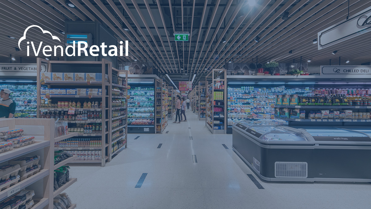 iVend Retail for Supermarket Infographic