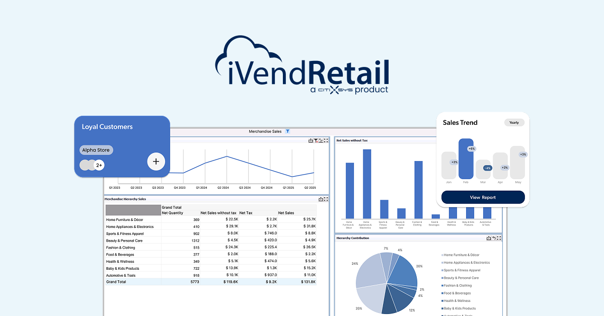 Connected Retail Management Solution & POS System | iVend Retail